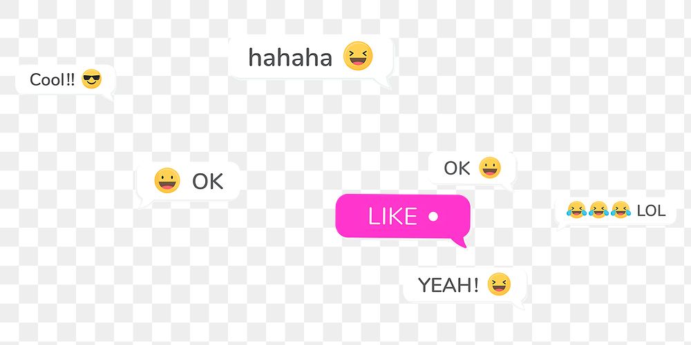 Positive png social media comments | Free PNG Sticker - rawpixel