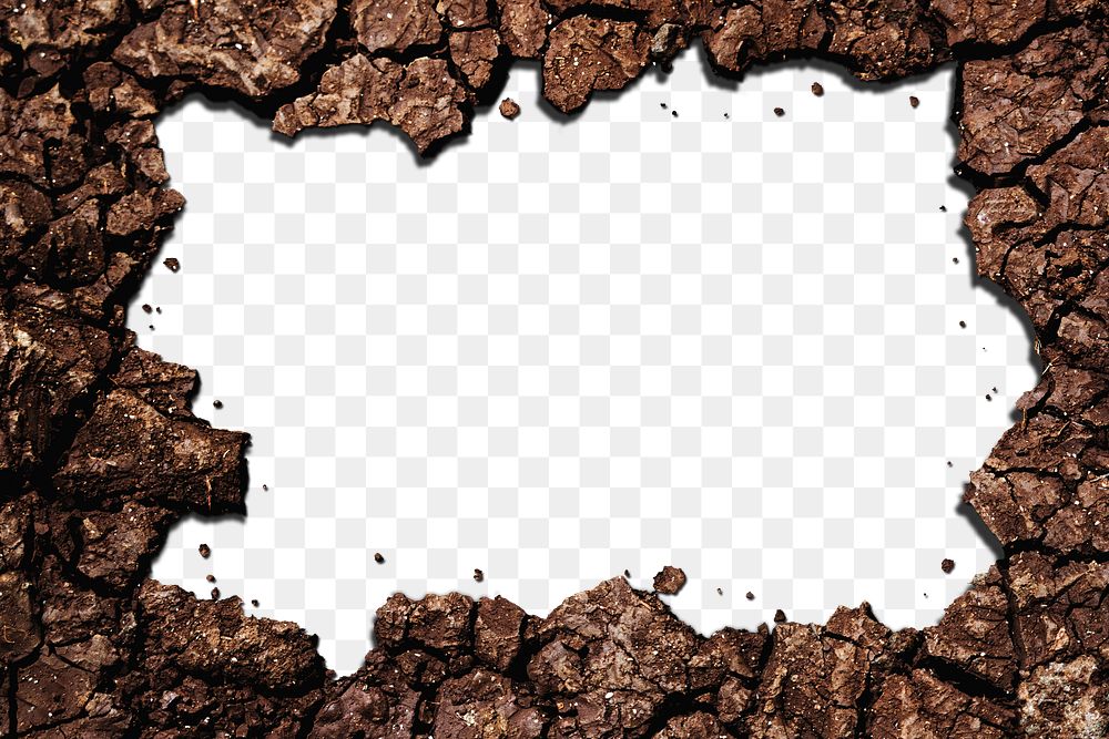 Png brown soil frame for world | Free PNG - rawpixel