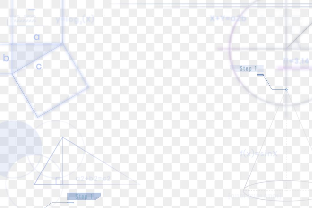 Mathematical and geometric png background | Premium PNG - rawpixel