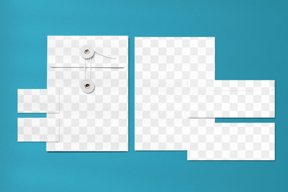 Corporate identity transparent mockup png | Free PNG - rawpixel