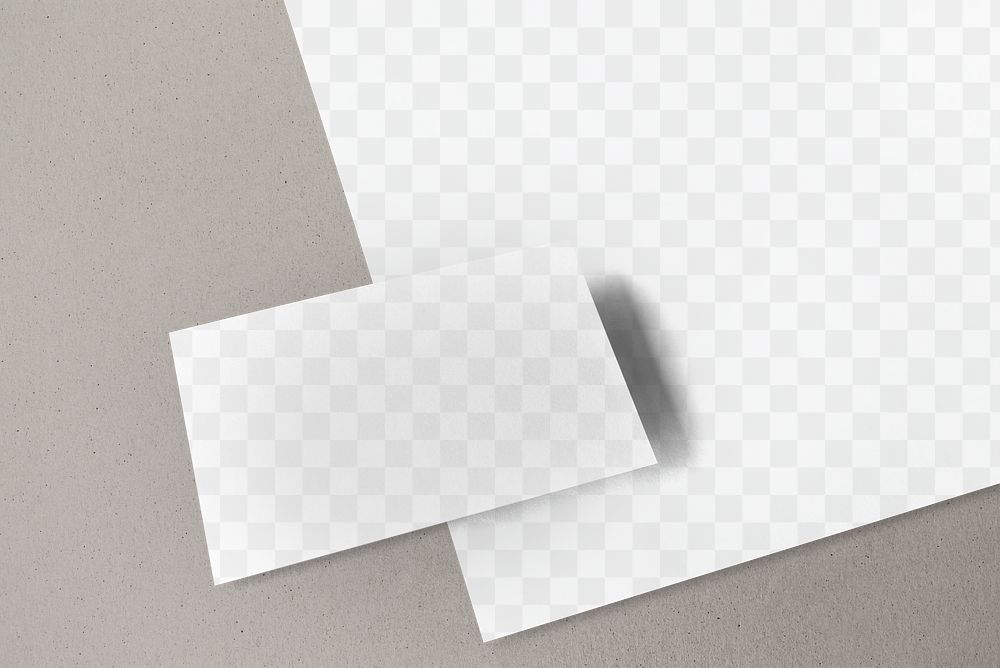 Paper mockup png stationery set | Free PNG - rawpixel