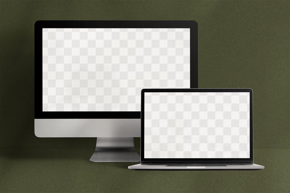 Computer laptop screen mockup png | Free PNG - rawpixel