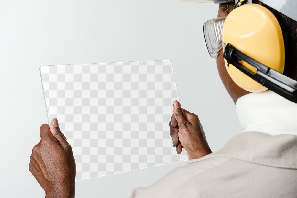 Architect using png transparent table | Free PNG - rawpixel