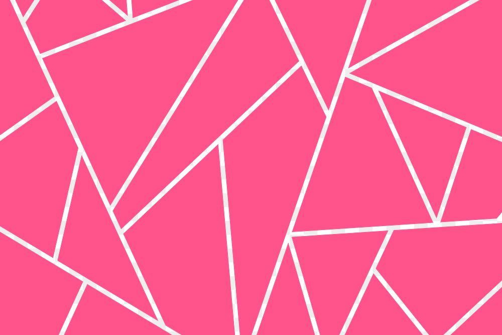 Hot pink triangle png patterned | Free PNG - rawpixel