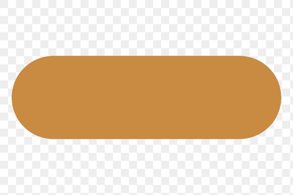 Capsule shape png sticker, transparent | Premium PNG - rawpixel