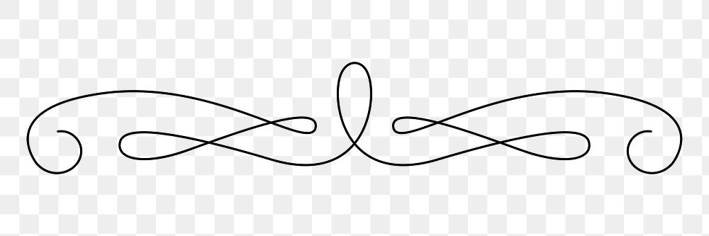 Png decorative line vintage style | Premium PNG - rawpixel