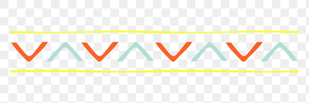 Ethnic border png, doodle sticker, | Free PNG Sticker - rawpixel