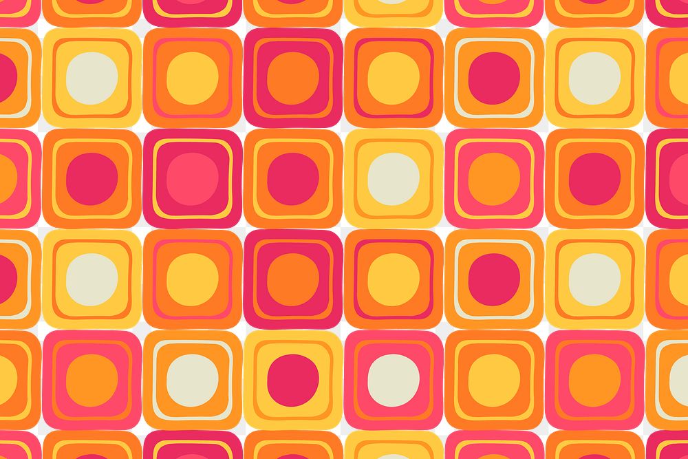 Retro png transparent background, colorful | Free PNG - rawpixel