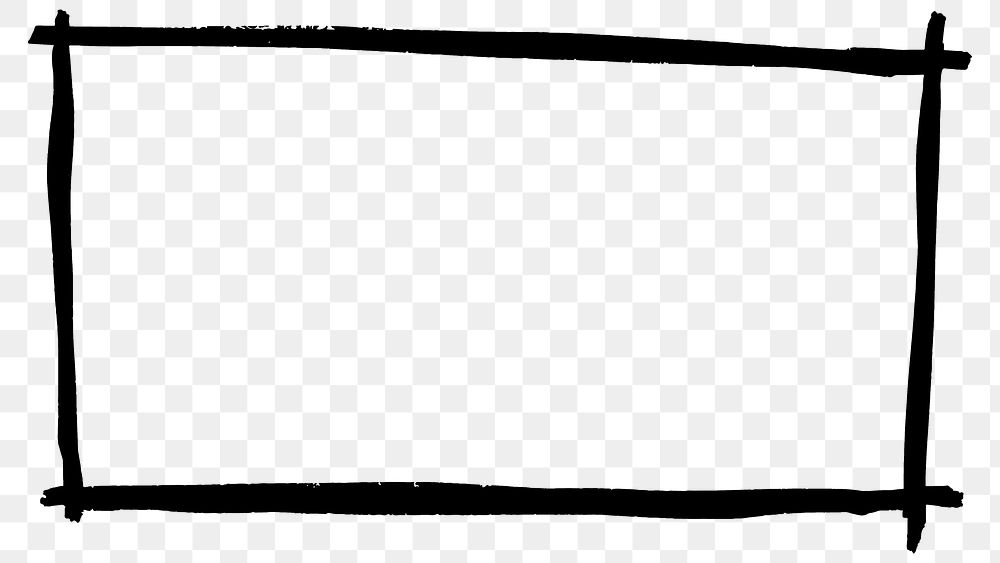 Black rectangle banner frame png | Premium PNG - rawpixel