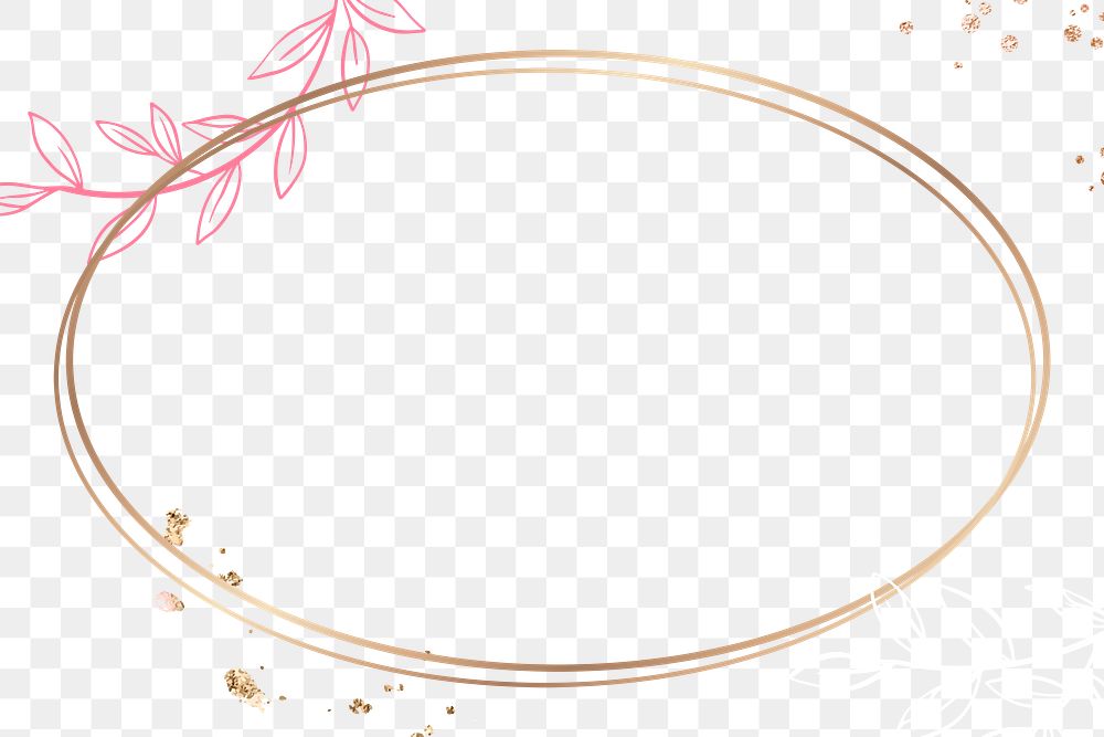 Png gold frame with pink | Free PNG - rawpixel
