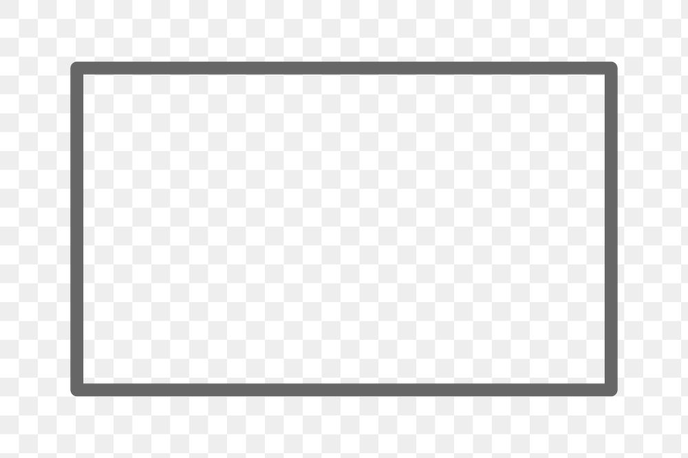 Stroke rectangle geometric shape transparent | Free PNG - rawpixel