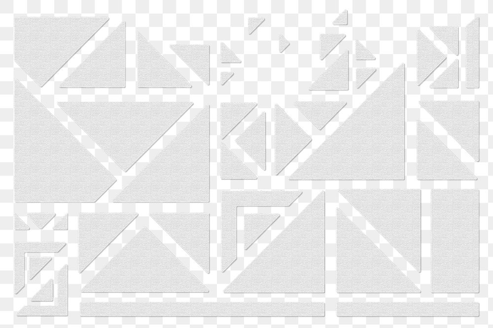 Geometric gray triangle design element | Free PNG - rawpixel