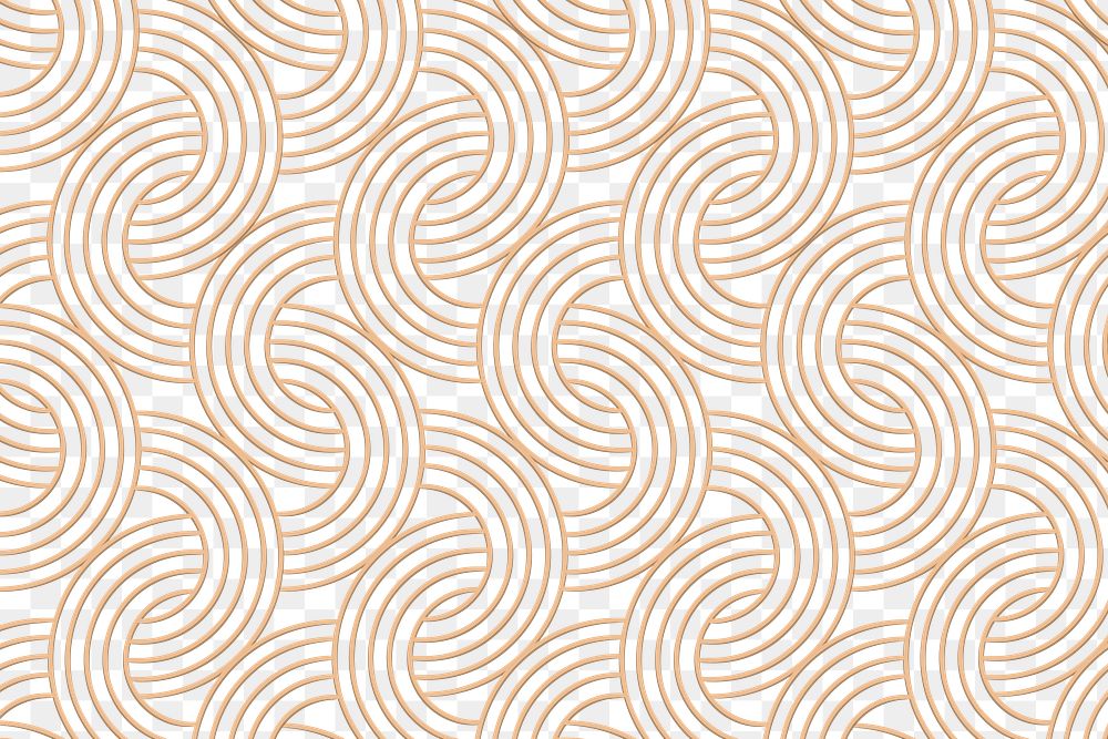 Golden interlaced rounded arc patterned | Free PNG - rawpixel