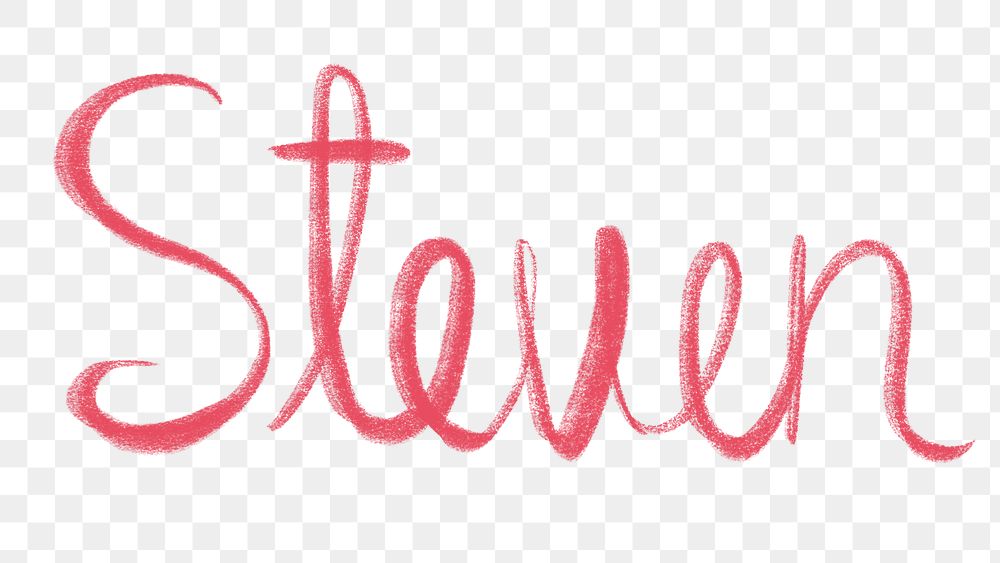 Steven png handwritten calligraphy font | Free PNG - rawpixel