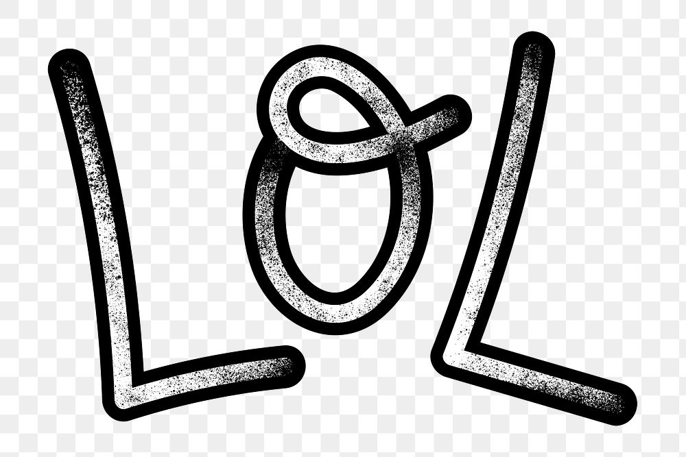 Png LOL text acronym typography | Free PNG Sticker - rawpixel