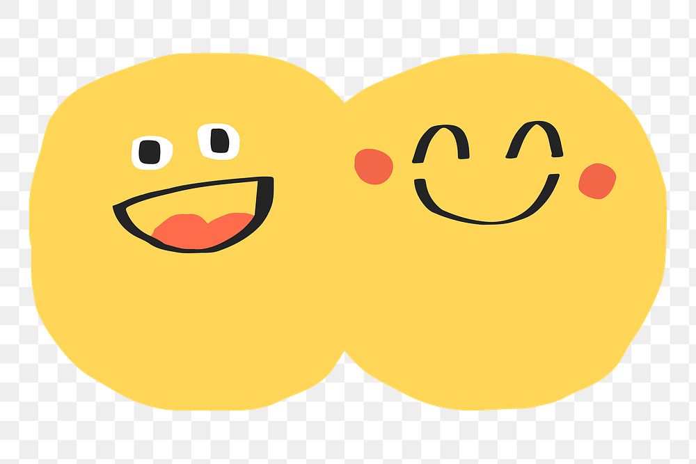 PNG cute emoticons digital sticker | Premium PNG Sticker - rawpixel