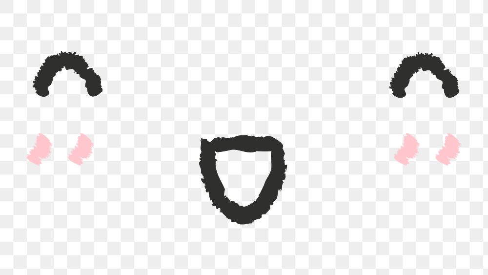 Png cute emoticon sticker with smiling | Free PNG Sticker - rawpixel