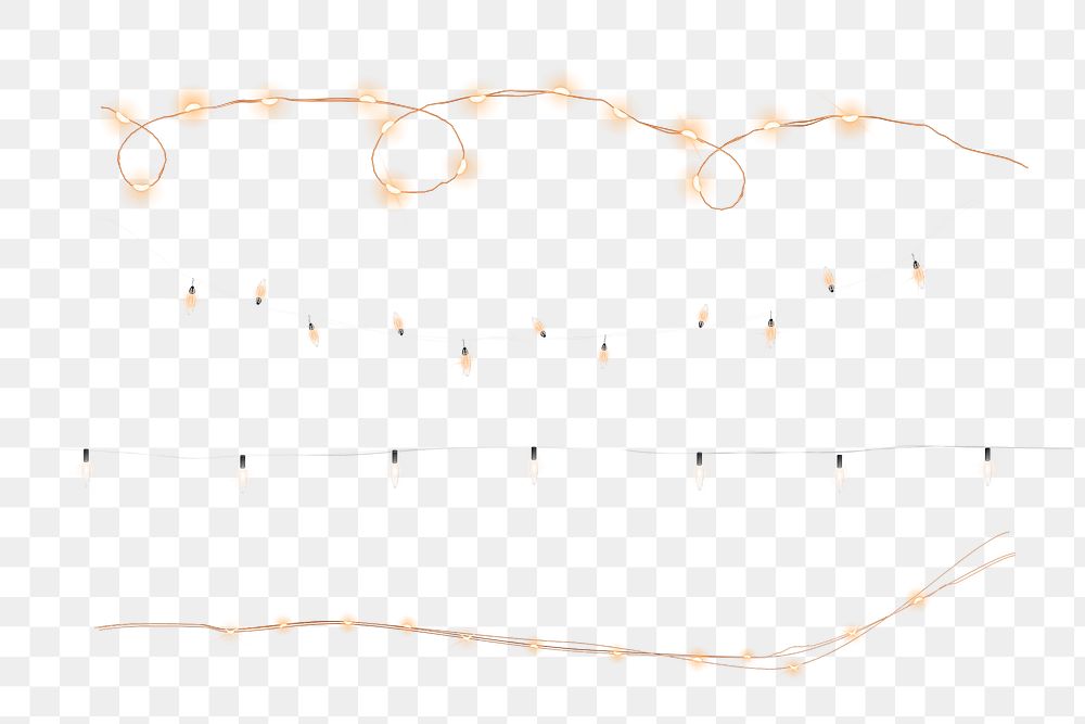 Hanging string and wired lights | Premium PNG - rawpixel