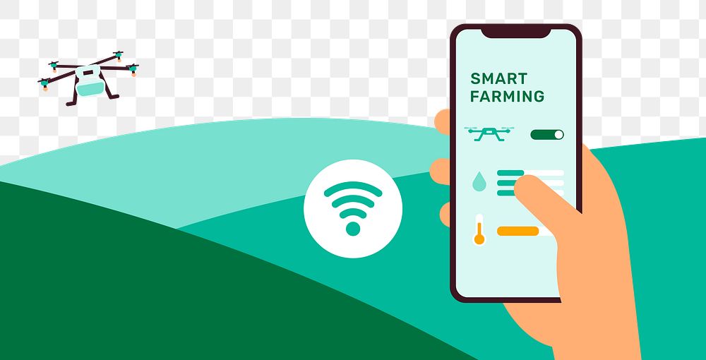 Agricultural drone png smart farming | Free PNG - rawpixel