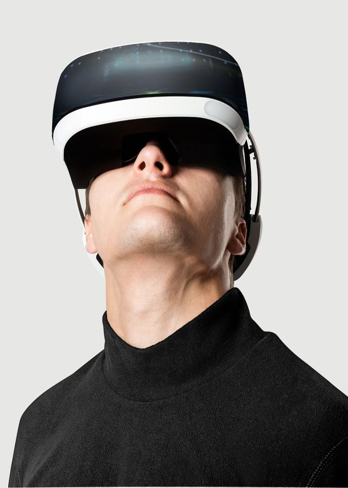 Editable VR screen mockup | Premium Mockup Generator - rawpixel