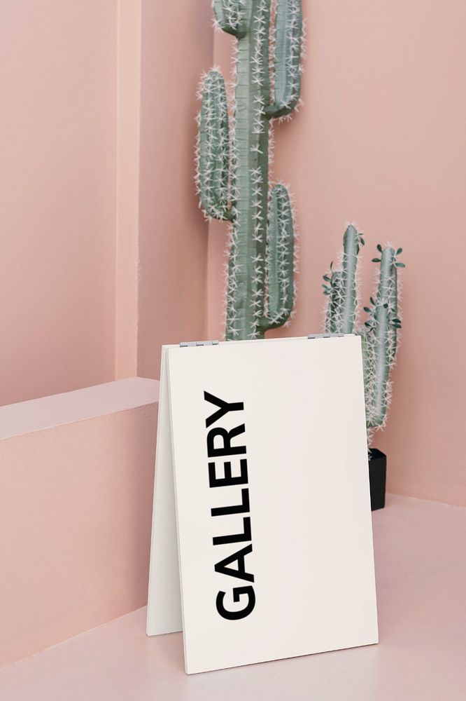 Editable a-frame sign mockup | Free Mockup Generator - rawpixel