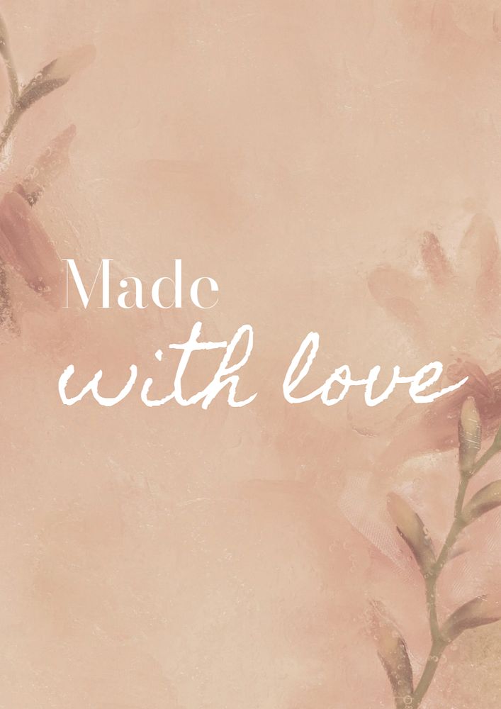 Made love poster template, editable | Premium Editable Template - rawpixel