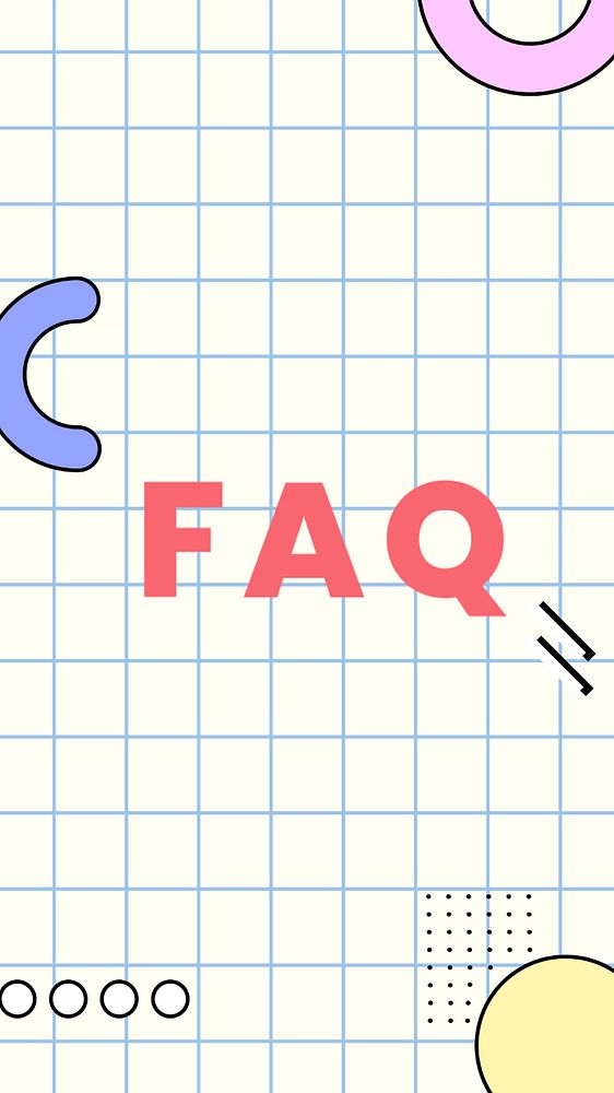 FAQ Instagram story template, editable | Premium Editable Template ...
