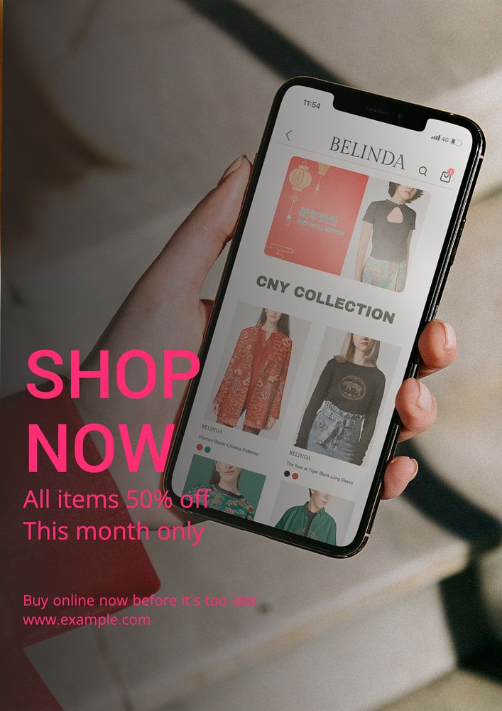 Online sale poster template, editable | Premium Editable Template ...