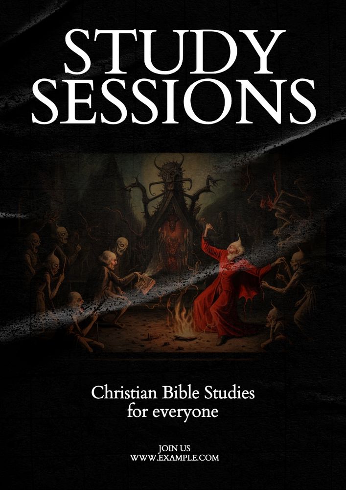 Study session poster template, editable | Premium Editable Template ...