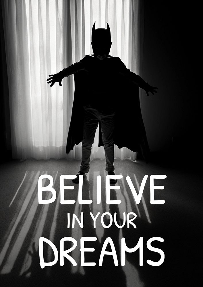 Dream quote poster template | Premium Editable Template - rawpixel