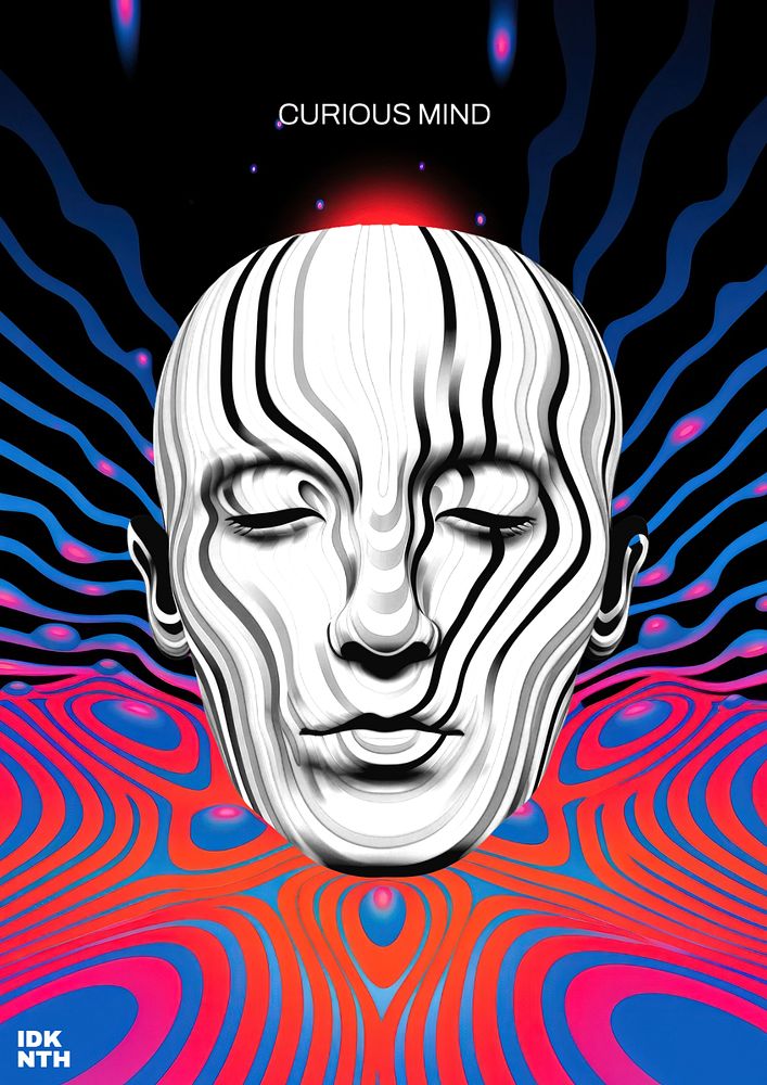 Curious mind poster template | Premium Editable Template - rawpixel