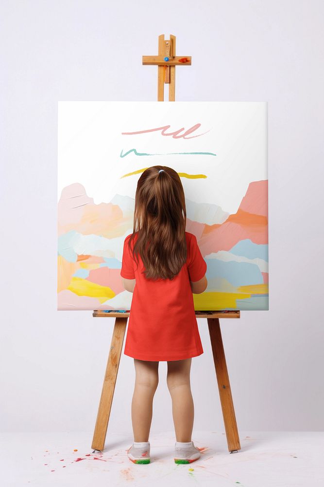 Canvas frame mockup, editable design | Premium Mockup Generator - rawpixel