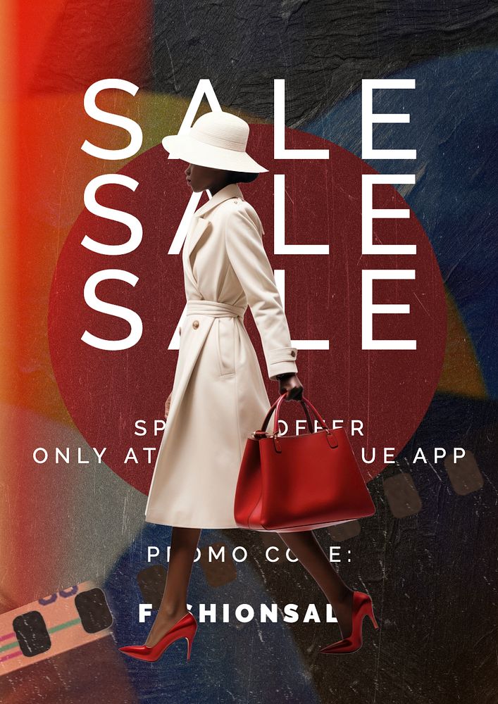 Clothes store sale poster template | Free Editable Template - rawpixel Clothes store sale poster template | Free Editable Template - rawpixel