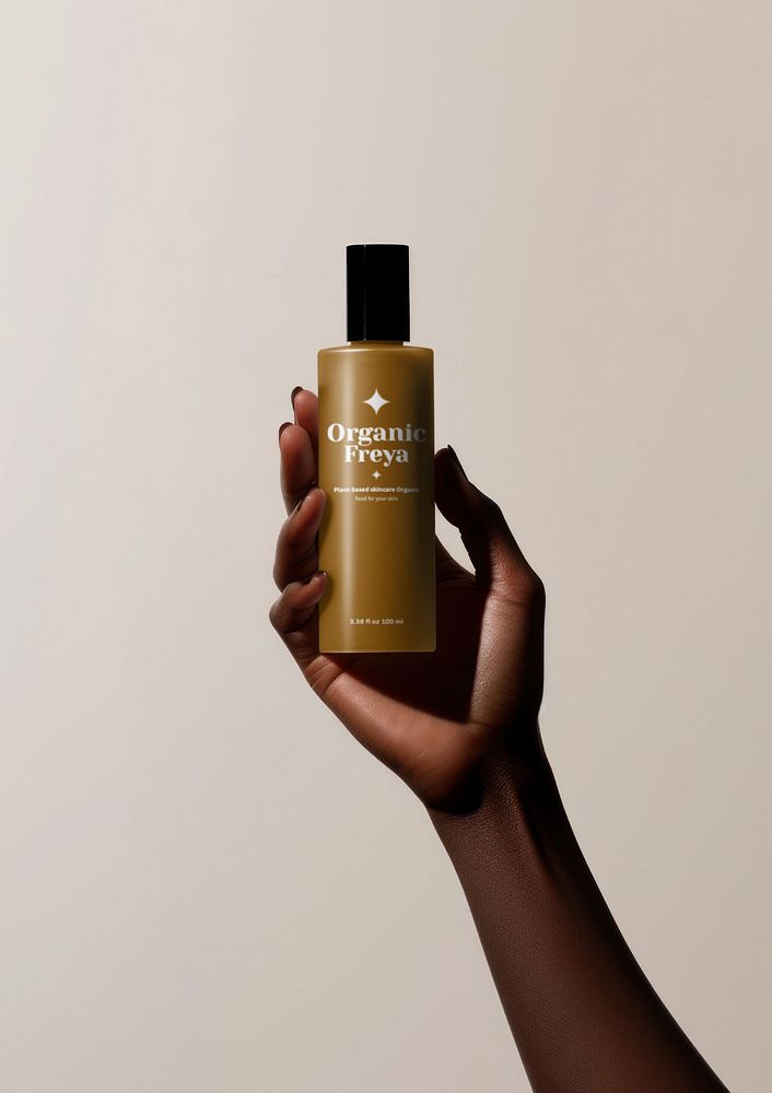 Skincare bottle mockup, editable product | Premium Mockup Generator ...