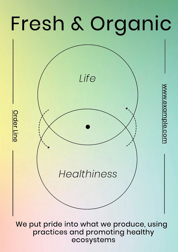 Organic farming poster template | Premium Editable Template - rawpixel