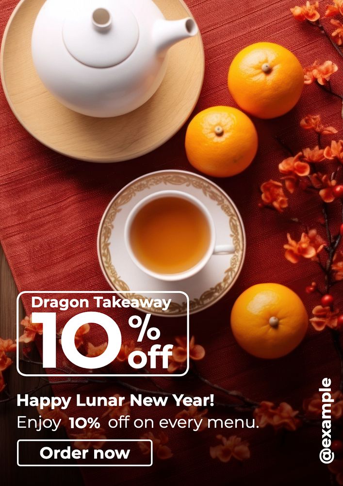 Restaurant promotion poster template | Premium Editable Template - rawpixel