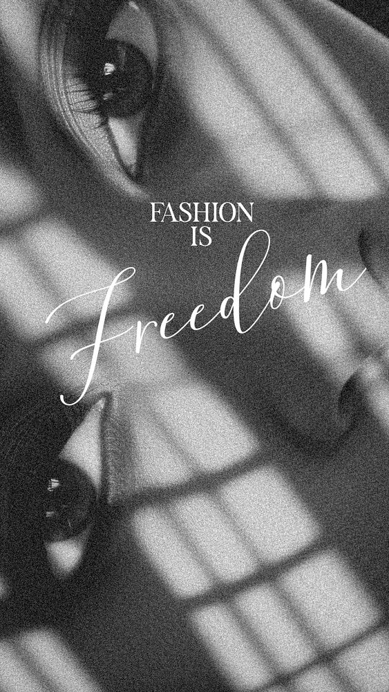 Fashion quote Facebook story template | Premium Editable Template ...