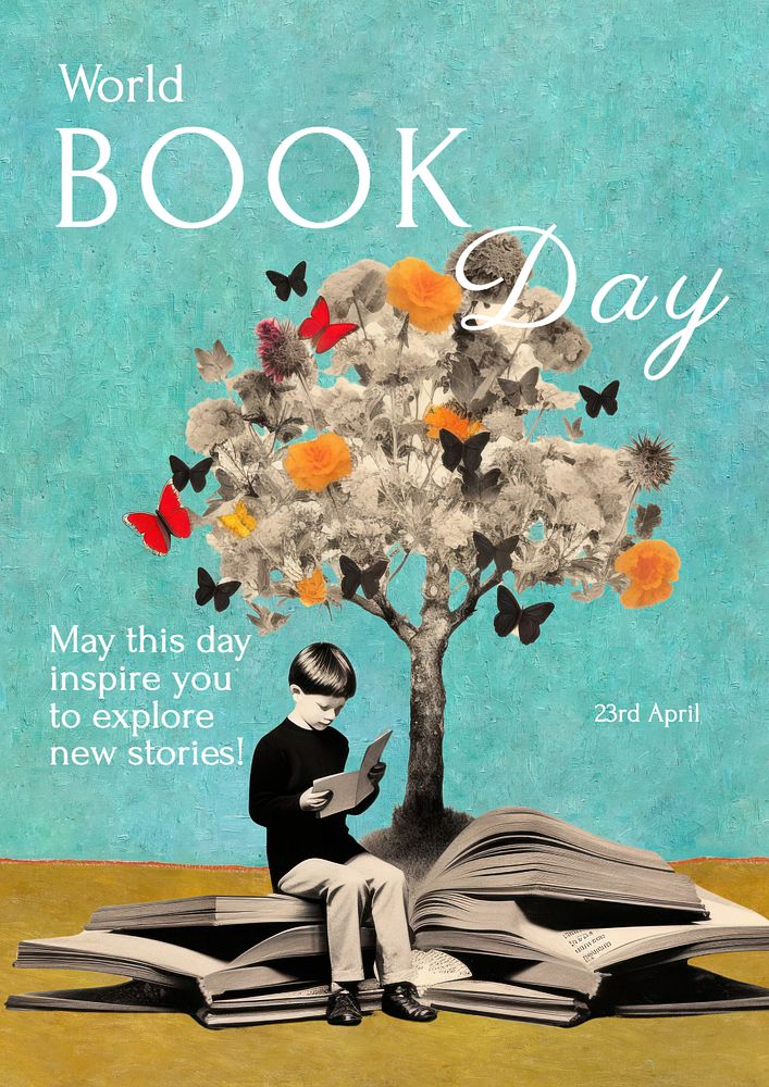 World Book Day poster template | Premium Editable Template - rawpixel
