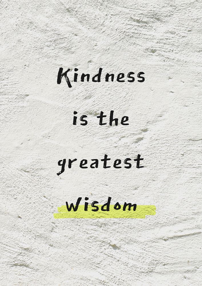 Kindness quote poster template | Premium Editable Template - rawpixel