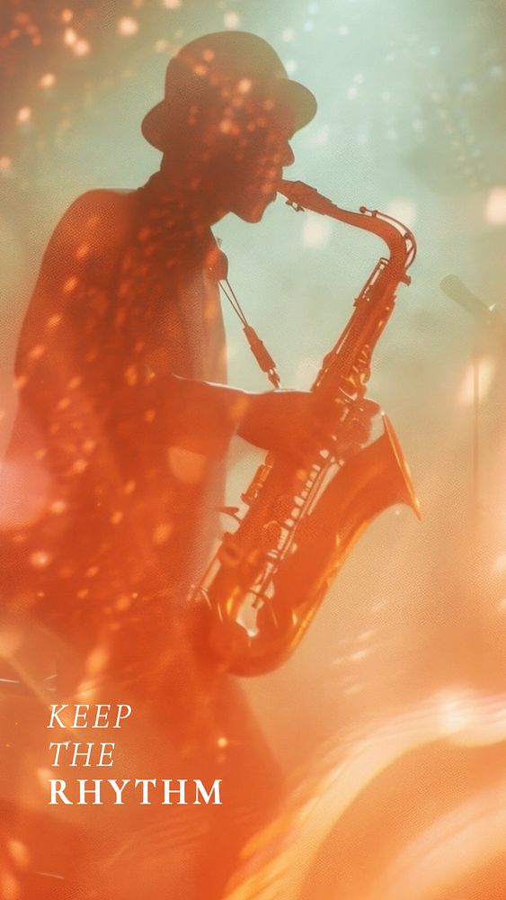 Keep rhythm Facebook story template | Premium Editable Template - rawpixel