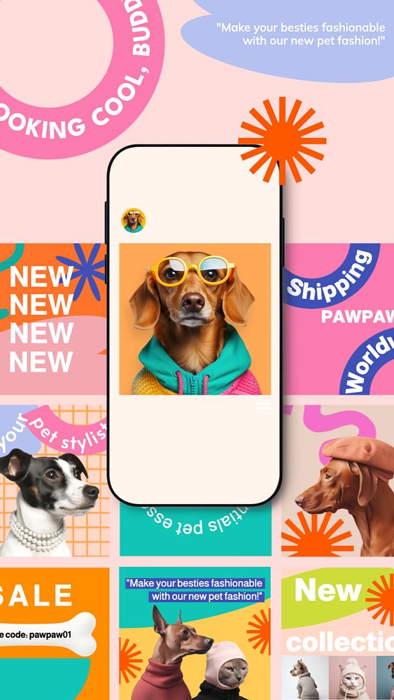 Carousal 9 photo collage frame | Premium Photo Collage Maker - rawpixel