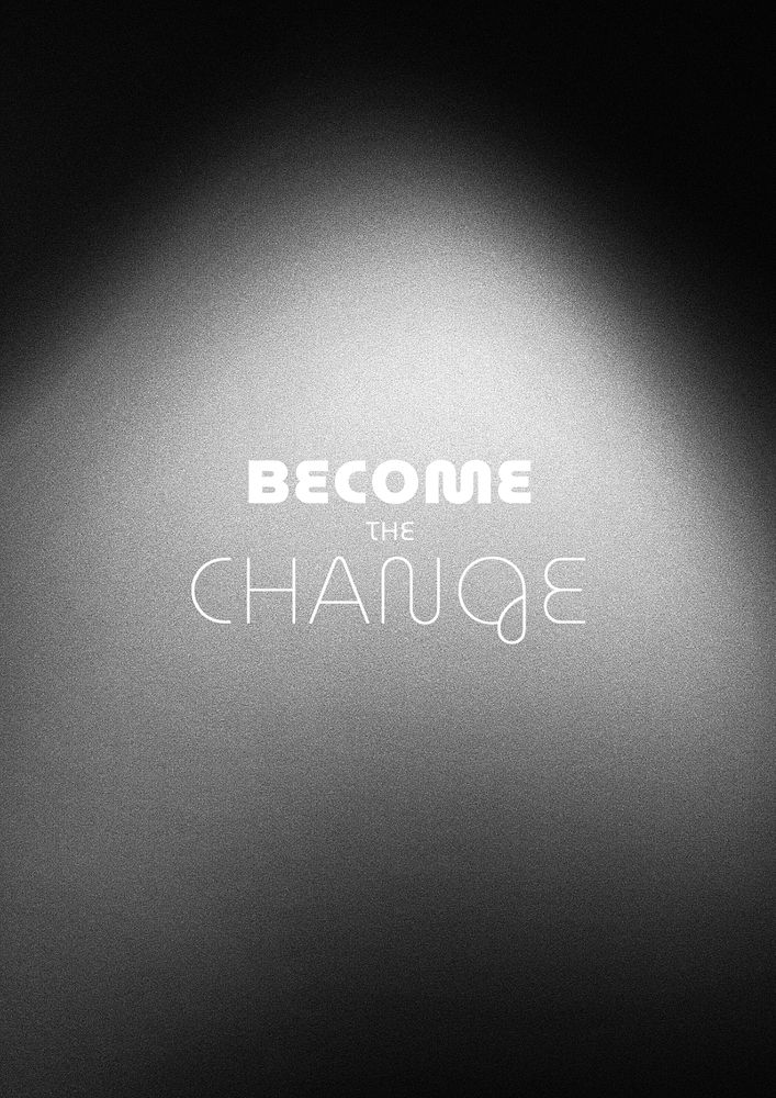 Inspirational quote gradient poster template | Free Editable Template ...