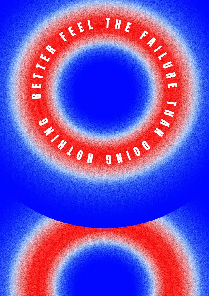 Motivational quote gradient poster template | Free Editable Template ...