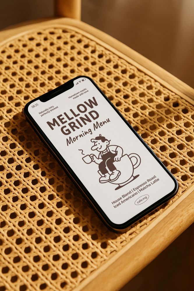 Mellow Grind Coffee Brand | Customizable Brand Identity Designs ...