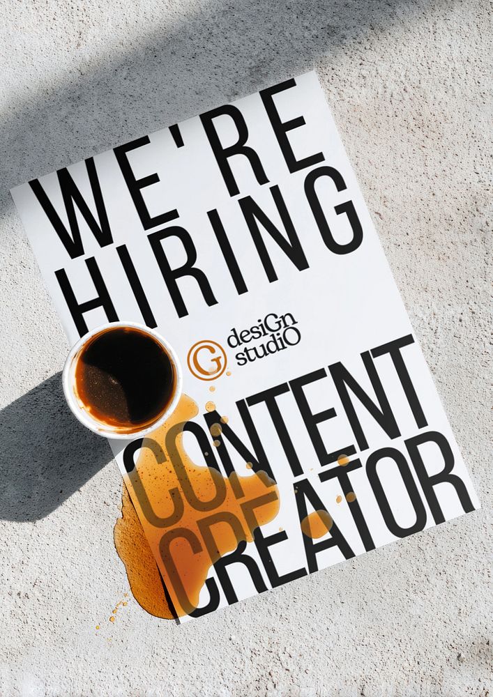 Advertising Poster Mockup Design Templates | Download Free Designs on ...