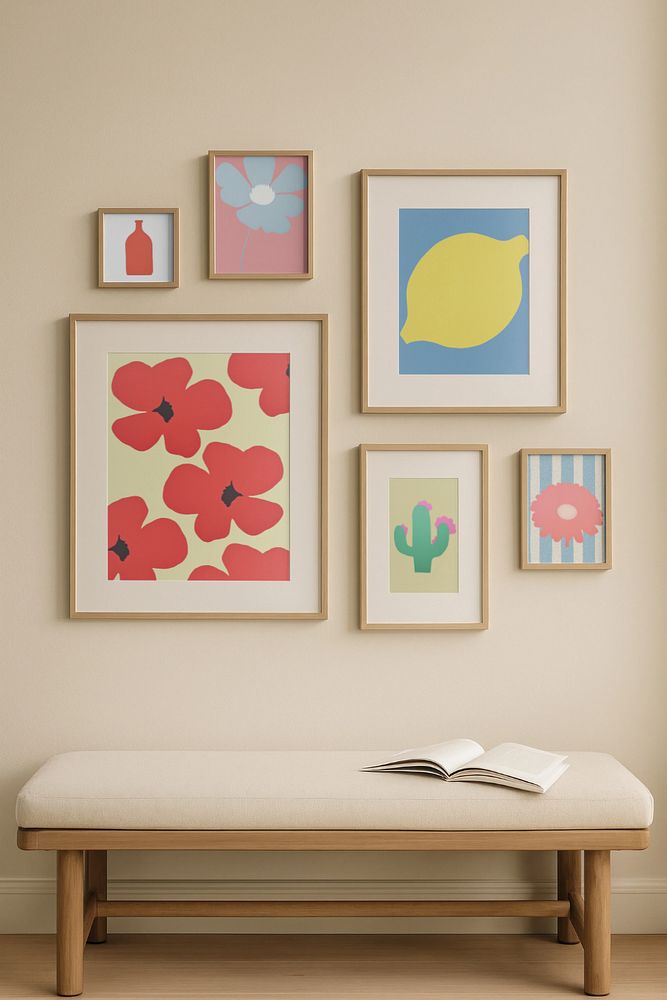 A+pictur Art Frame Mockup Living Room Templates | Download Free Designs ...