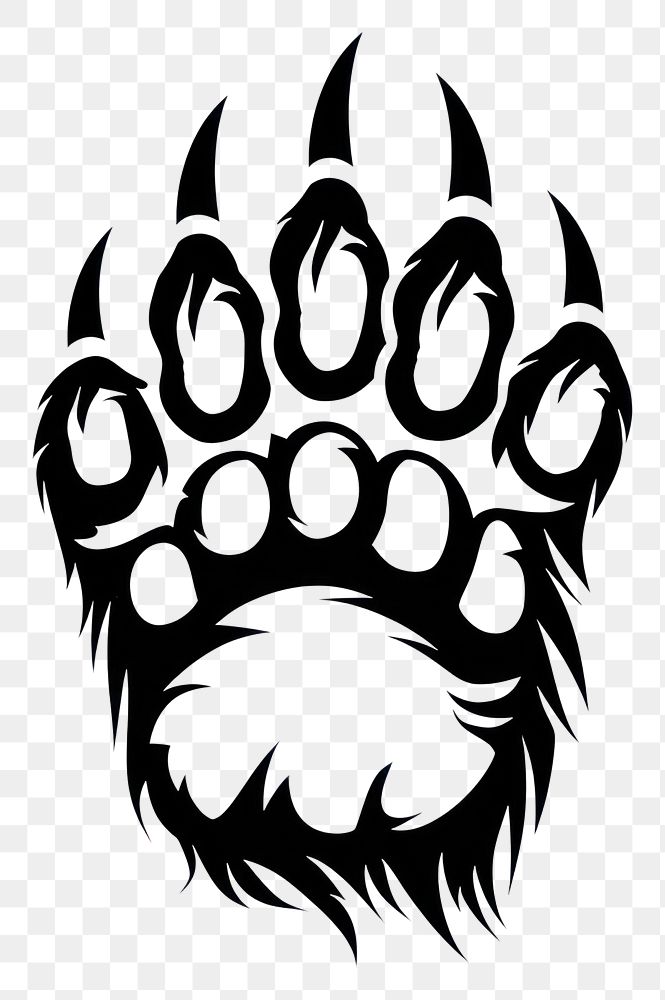 PNG Grizzly bear paw tattoo | Premium PNG - rawpixel