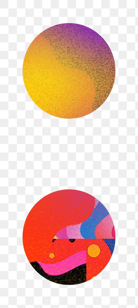 Colon sign png funky abstract | Free PNG - rawpixel