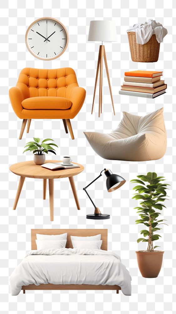 Home decor items png cut | Premium PNG - rawpixel