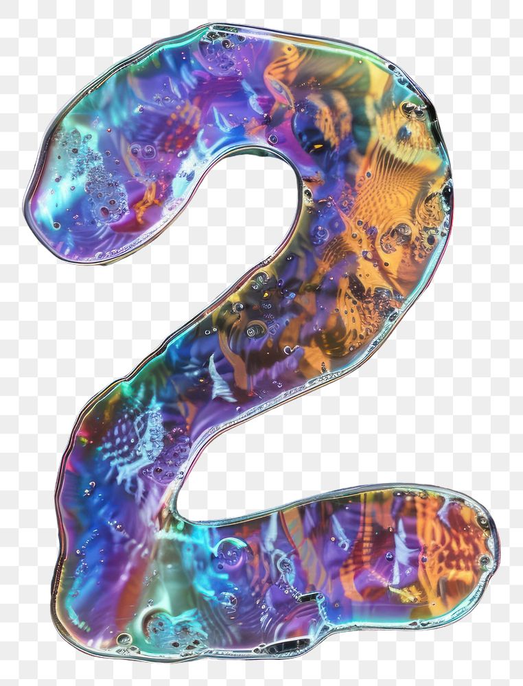 PNG Number 2 number foil | Premium PNG - rawpixel